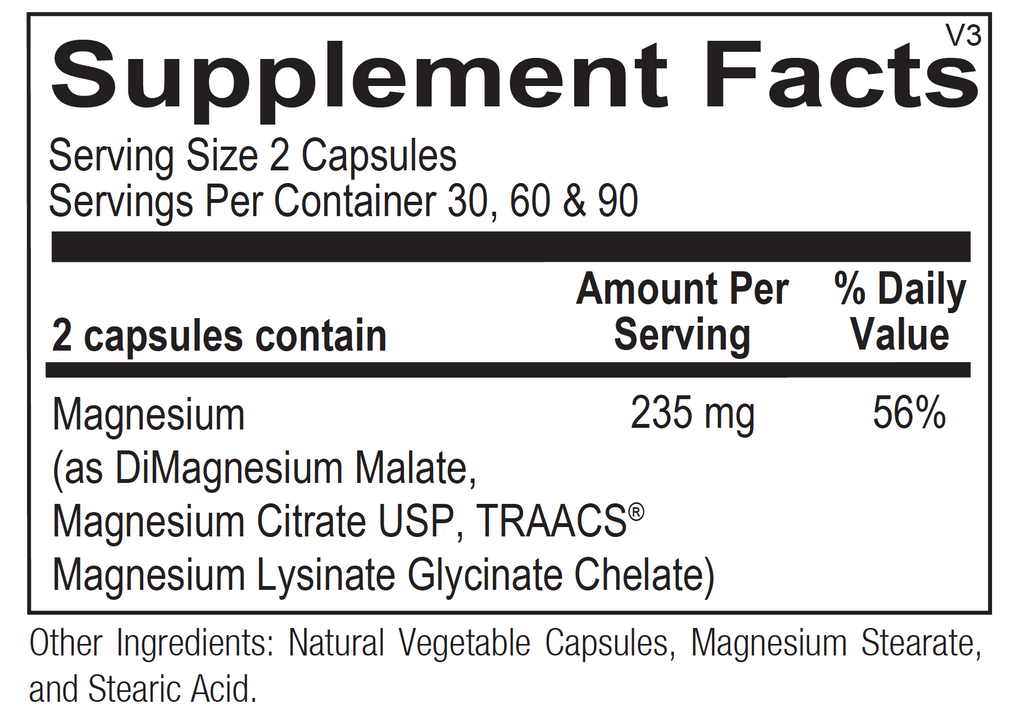 DR. C VITAMINS Bio Active Magnesium Supplement for Cardiovascular & Mu ...